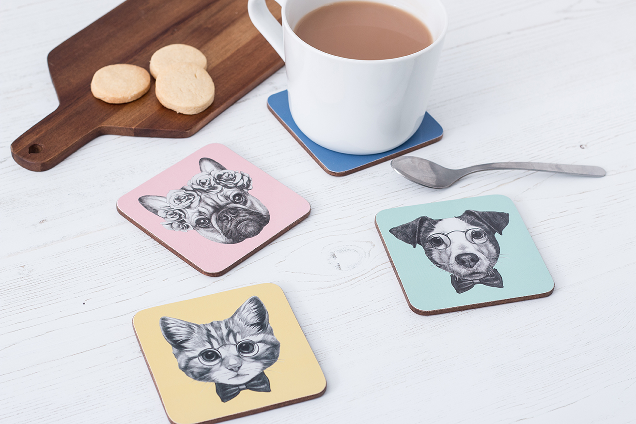 Pet Coasters – Magnet & Steel Ltd